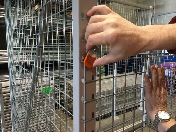 Steel Cardboard Carton Cage | Elbowroom