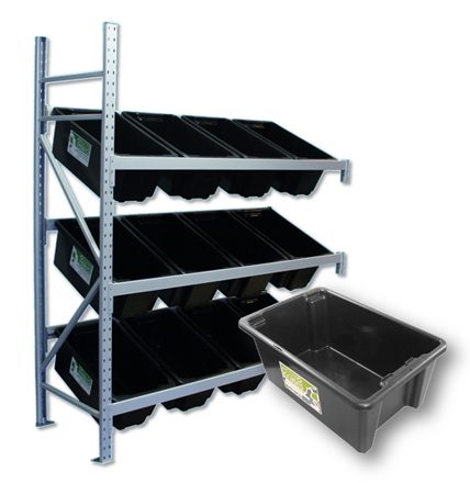 12x 52L Crate-Pick Starter Bay | Elbowroom